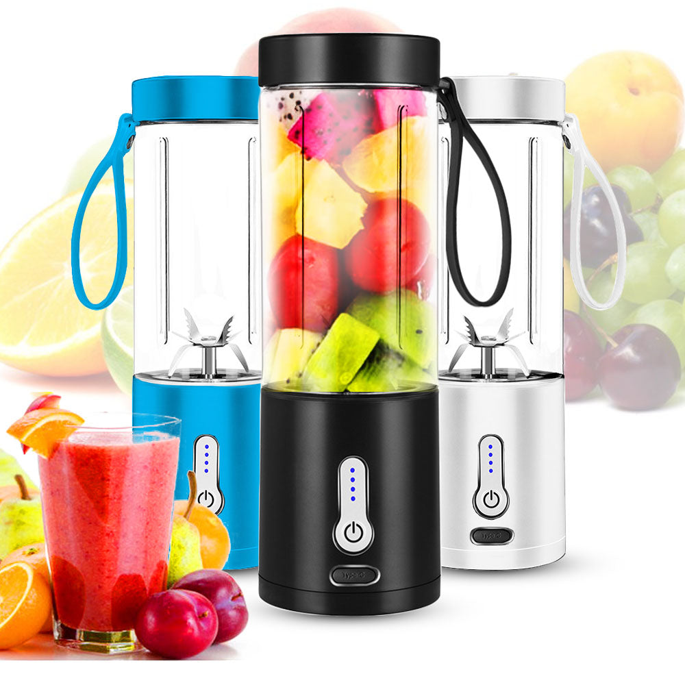 USB Rechargeable Juice Blender - Portable Personal Smoothie Maker Cup ...